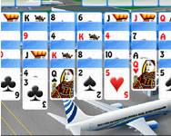 Airport Solitaire online pasziánsz játék